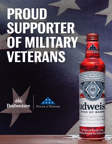 Budweiser x Folds of Honor