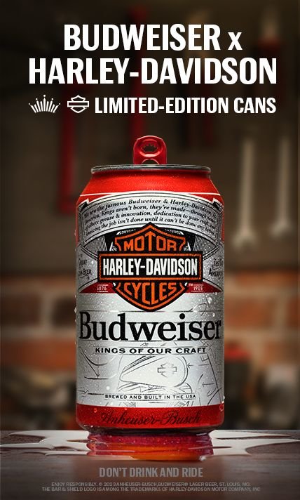 Budweiser x Harley Davidson