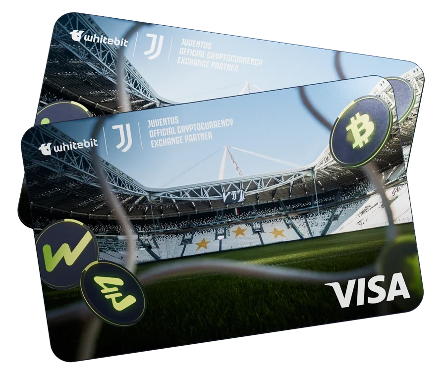 All perks for Juventus fans with WhiteBIT Nova сard
