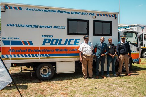 With support from South African Breweries, mobile alcohol evidence ...