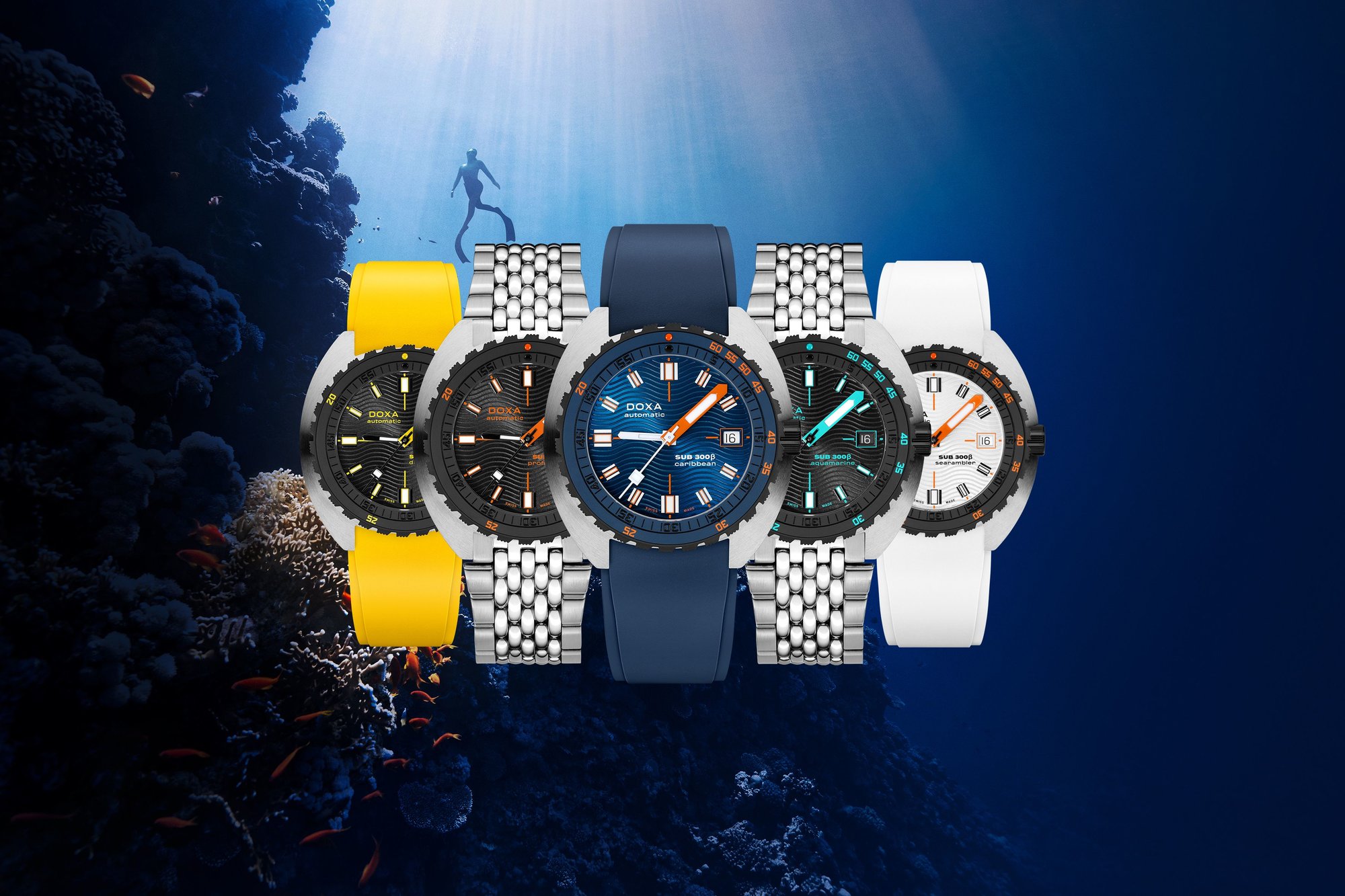 DOXA Unveils Sub 300β: A Modern Twist on a Diving Icon