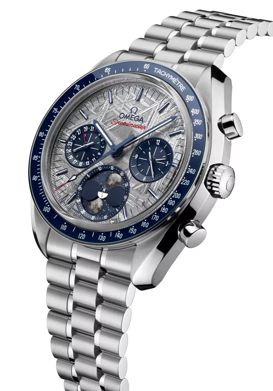 Introducing the Omega Speedmaster Moonphase Meteorite Watches