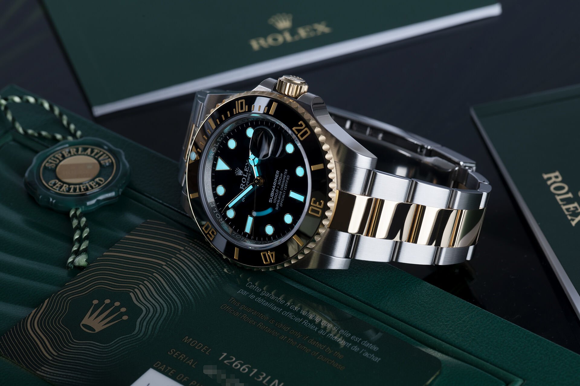 Submariner Showdown: Unveiling the Elegance of Rolex 126613LB and 126613LN