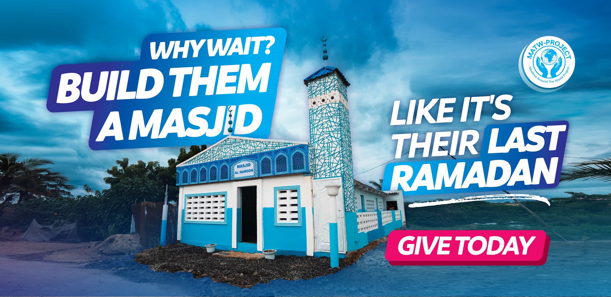 Build a Mosque | Build a Masjid - Sadaqah Jariyah | Donation for Masjid