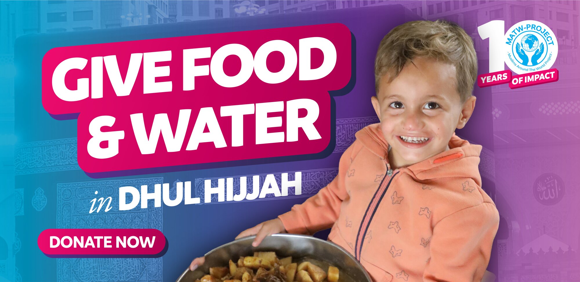 Islamic Food & Water Donation | MATW Charity