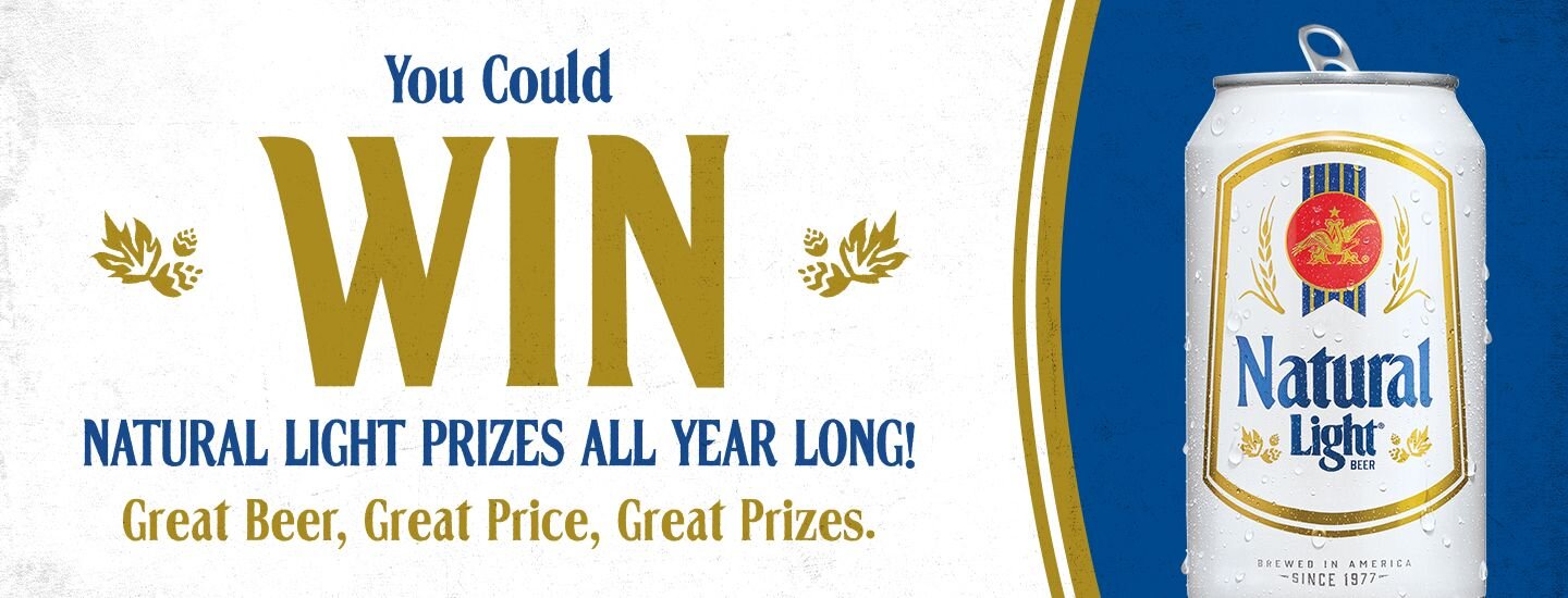 Natural Light Great Prizes
