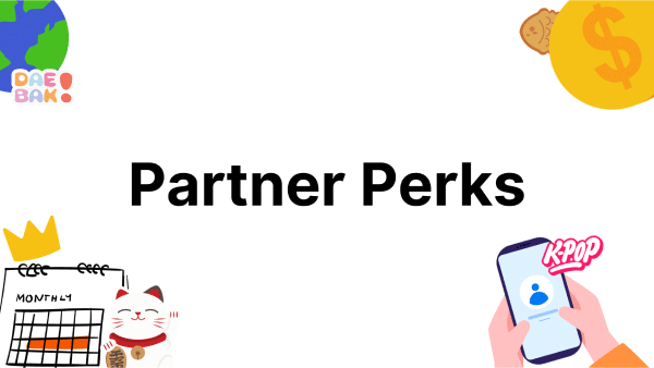 Partner Perks - new ways to connect with language & culture