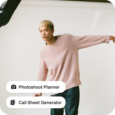 Photoshoot plan and call sheet template - Get the free toolkit