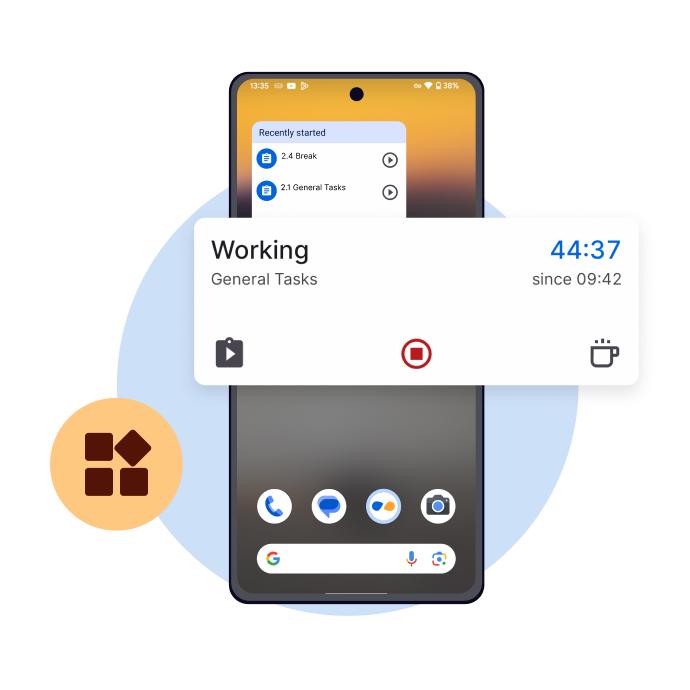 Mobile Zeiterfassung – TimeTac App für iOS & Android - TimeTac next