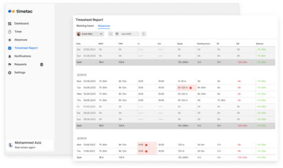 TimeTac next - time tracking software - TimeTac next