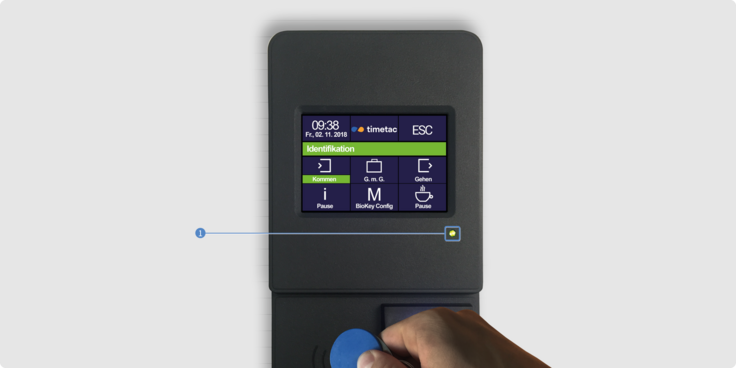 Anleitung Terminal EVO Basic | TimeTac Help