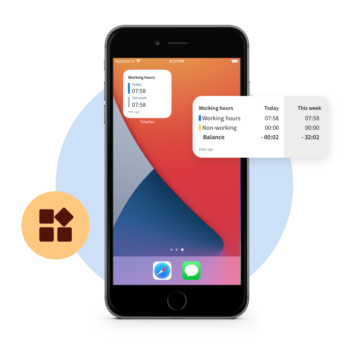 Mobile Zeiterfassung – TimeTac App für iOS & Android - TimeTac next
