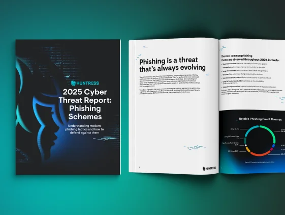 2025 Cyber Threat Report: Phishing Schemes | Huntress