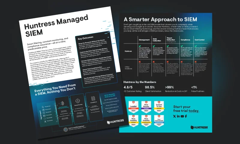 Managed SIEM | Huntress