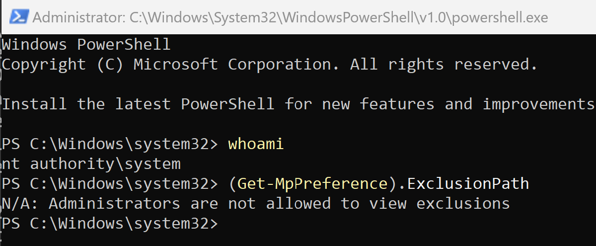 You Can Run, but You Can’t Hide: Defender Exclusions | Huntress