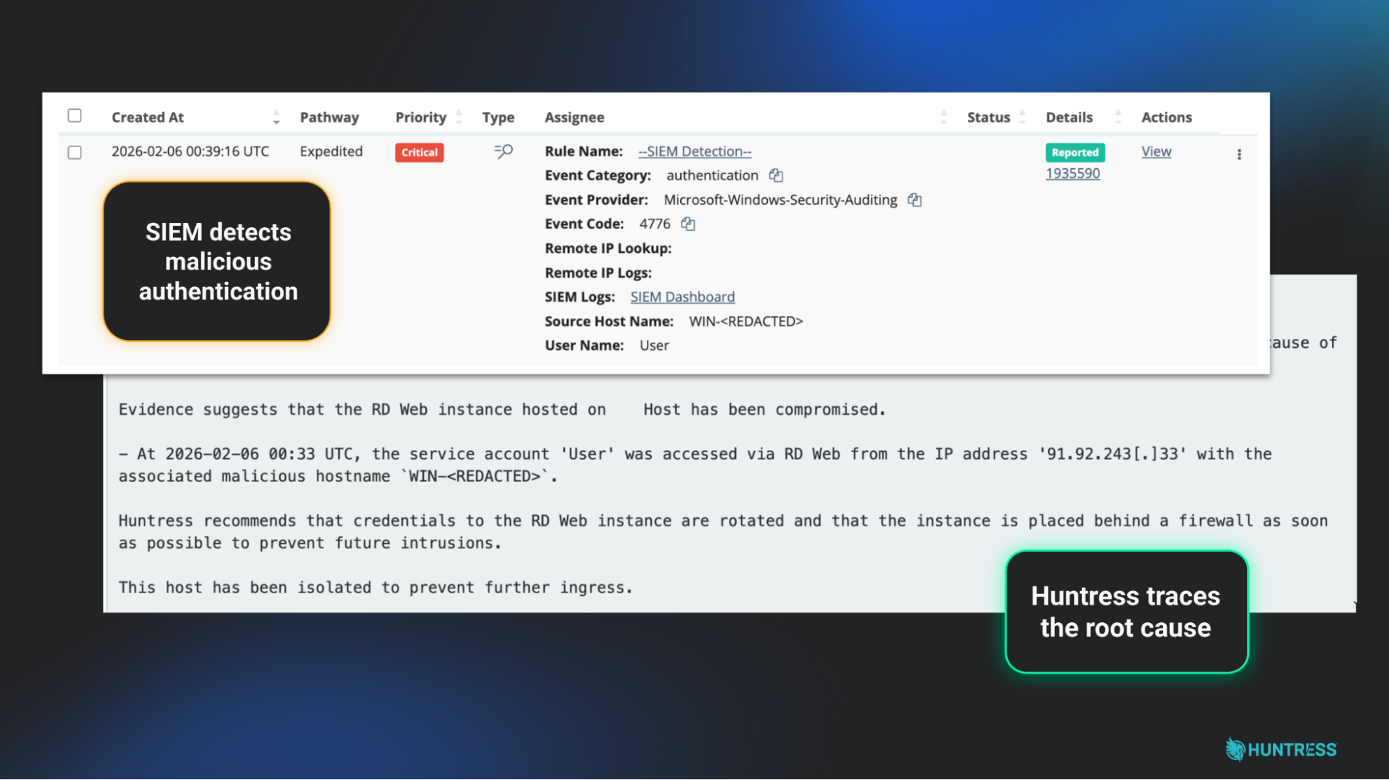 Exposed RDP: The Misconfiguration Attackers Keep Exploiting | Huntress