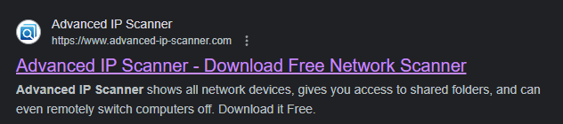 Analyzing a Malicious Advanced IP Scanner Google Ad Redirection | Huntress