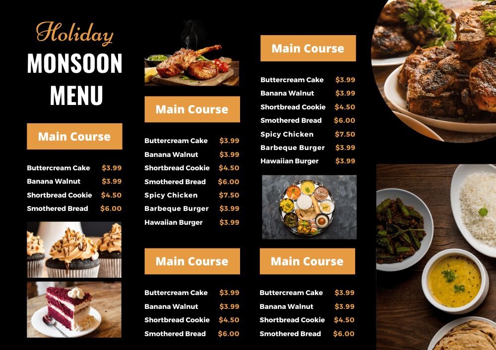 10 Creative Restaurant Menu Design Ideas By Waakif