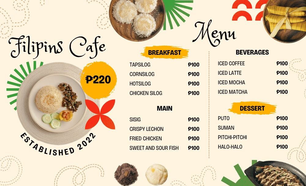 10 Creative Restaurant Menu Design Ideas by Waakif