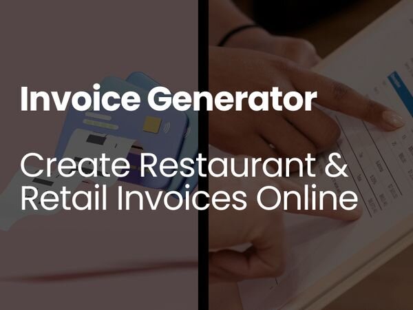 Invoice Generator: Free Restaurants Bill Generator