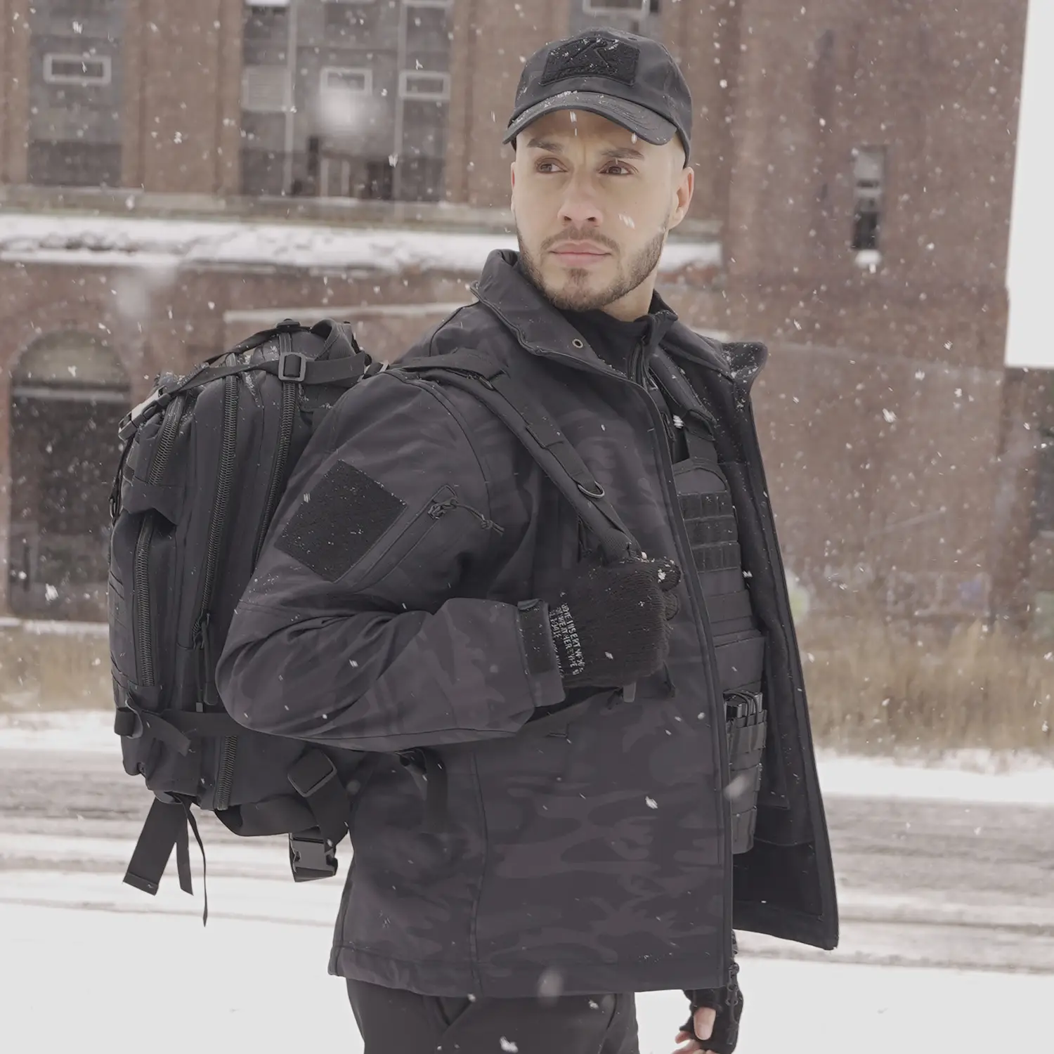 Rothco Midnight Camo Special Ops Soft Shell Jacket