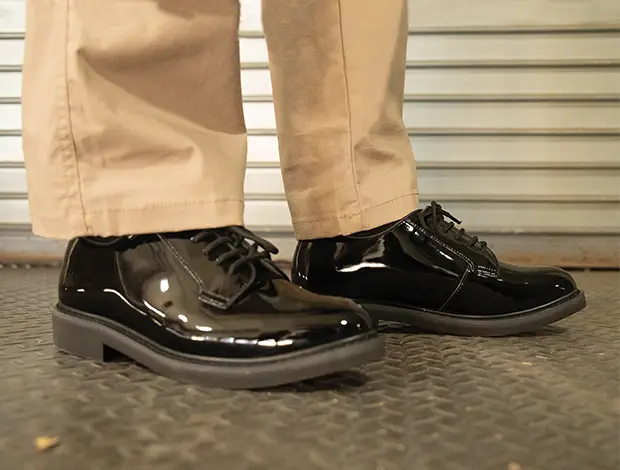 Rothco Uniform Hi-Gloss Oxford Dress Shoe