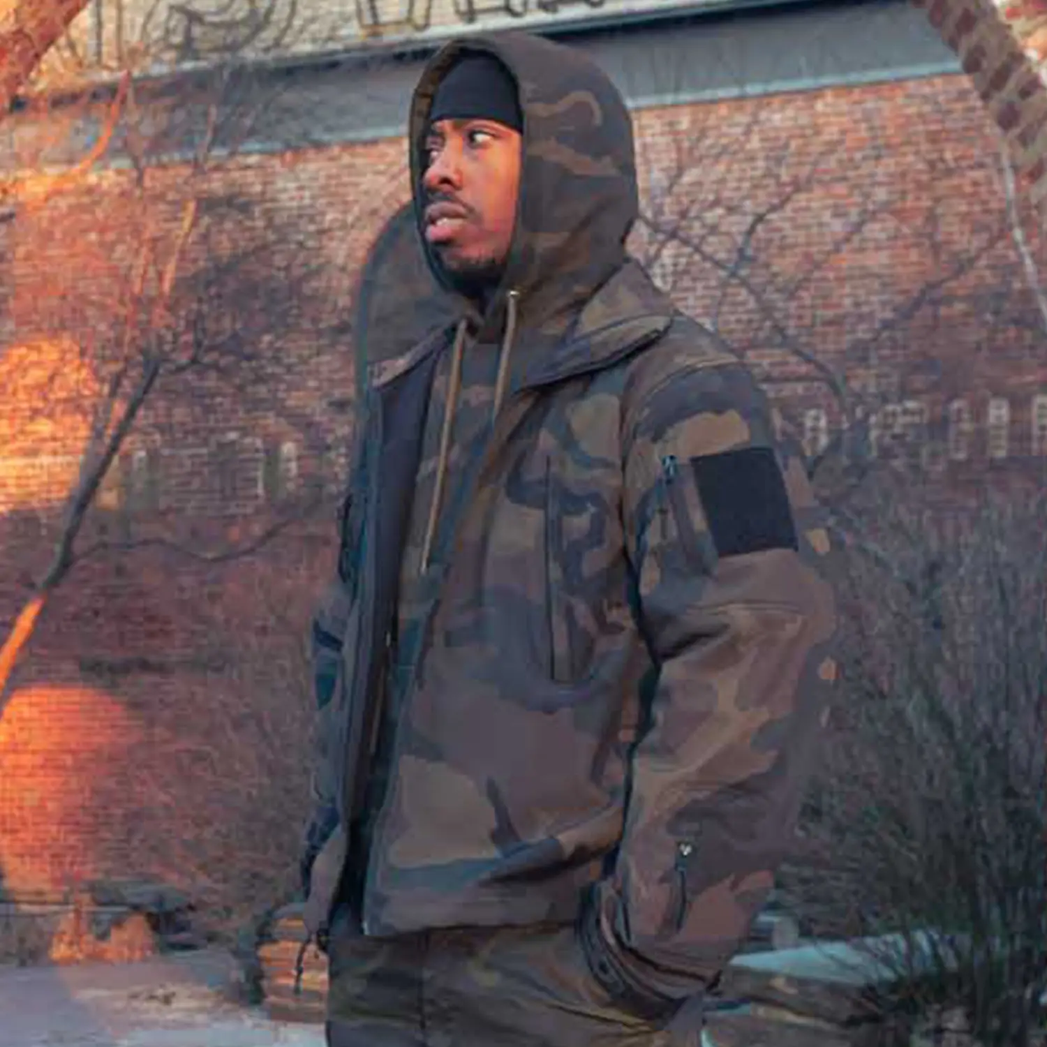 Rothco Midnight Camo Special Ops Soft Shell Jacket