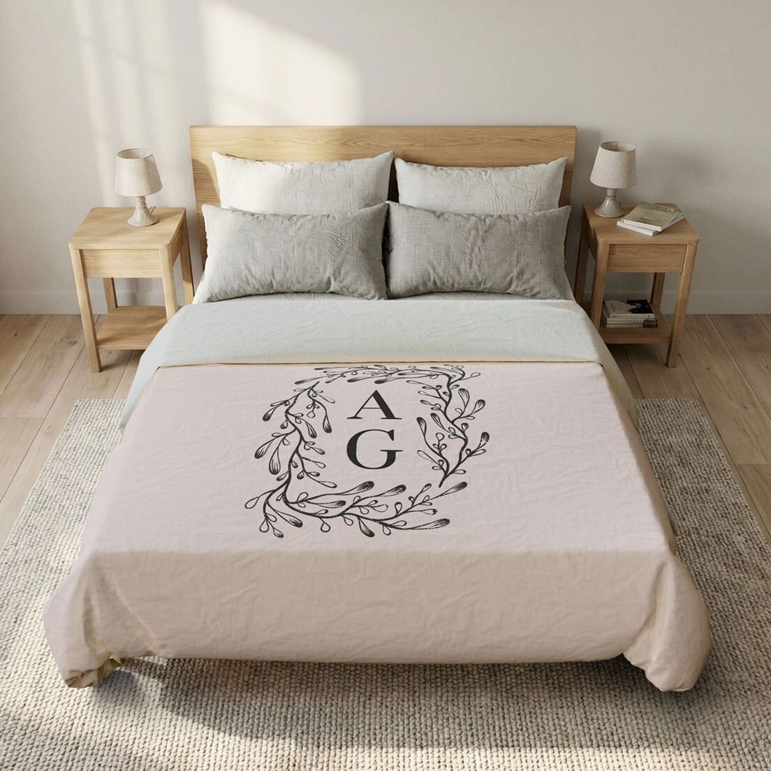 Custom bedding