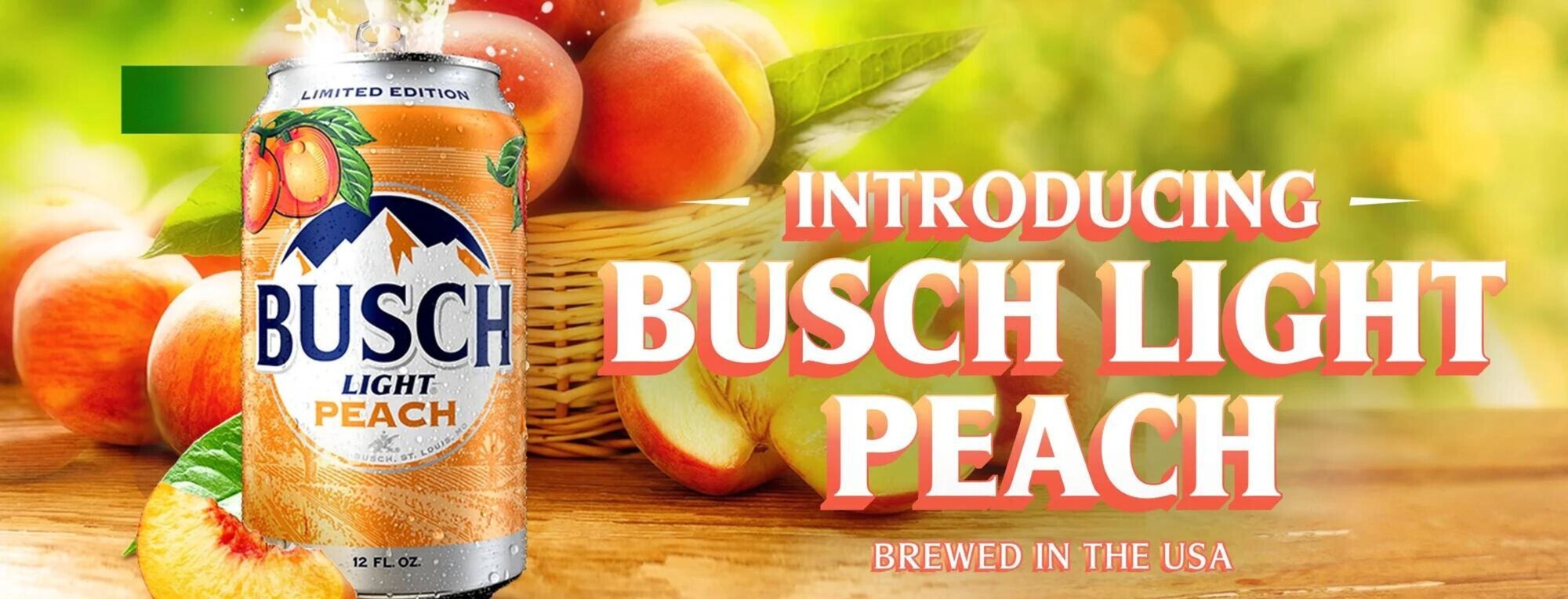 BUSCH LIGHT - PRODUCTS Busch Peach