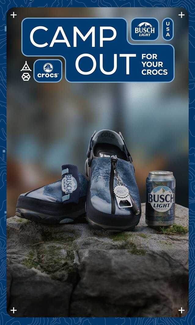 BUSCH LIGHT - crocs