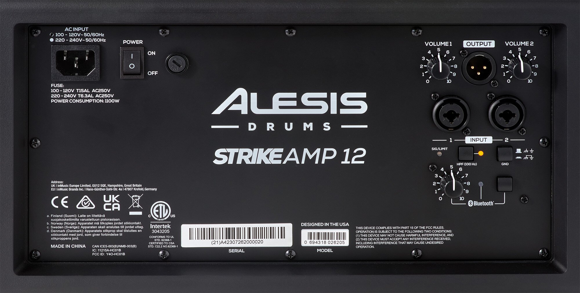 Alesis Drums Strike Amp 12 MK2 - Ultra Portable Powered Drum Speaker