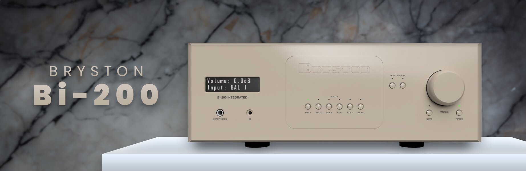 Introducing Bryston's Newest Bi-200 Integrated Amplifier