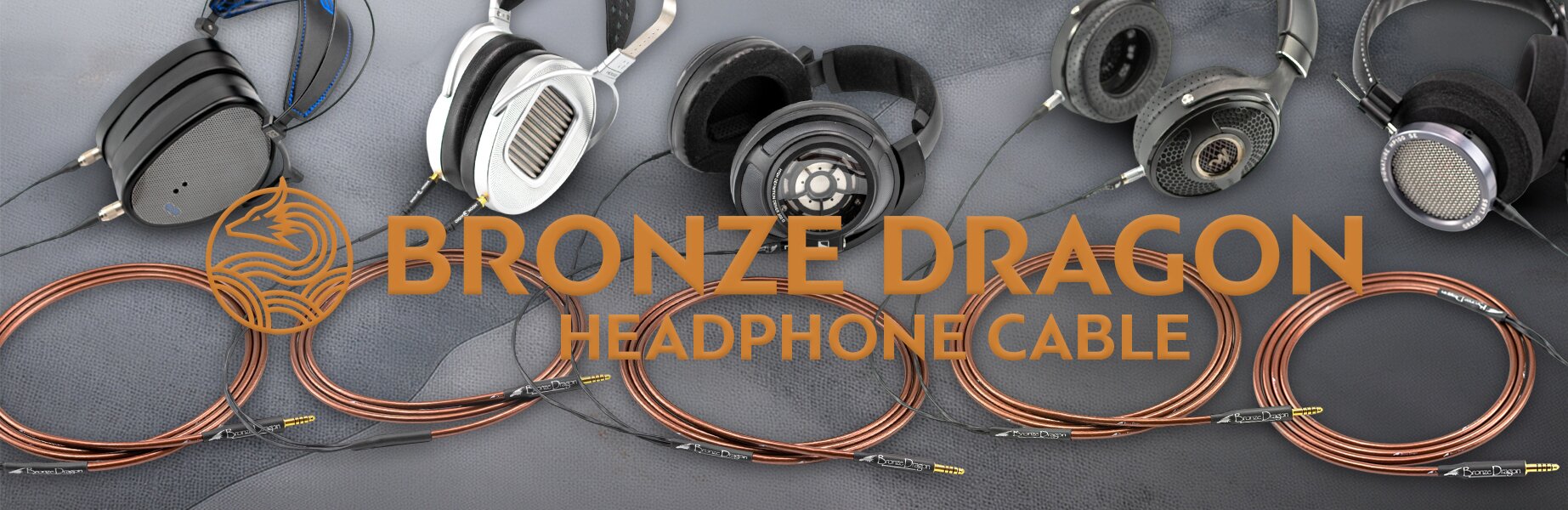 Introducing Bronze Dragon Headphone Cables