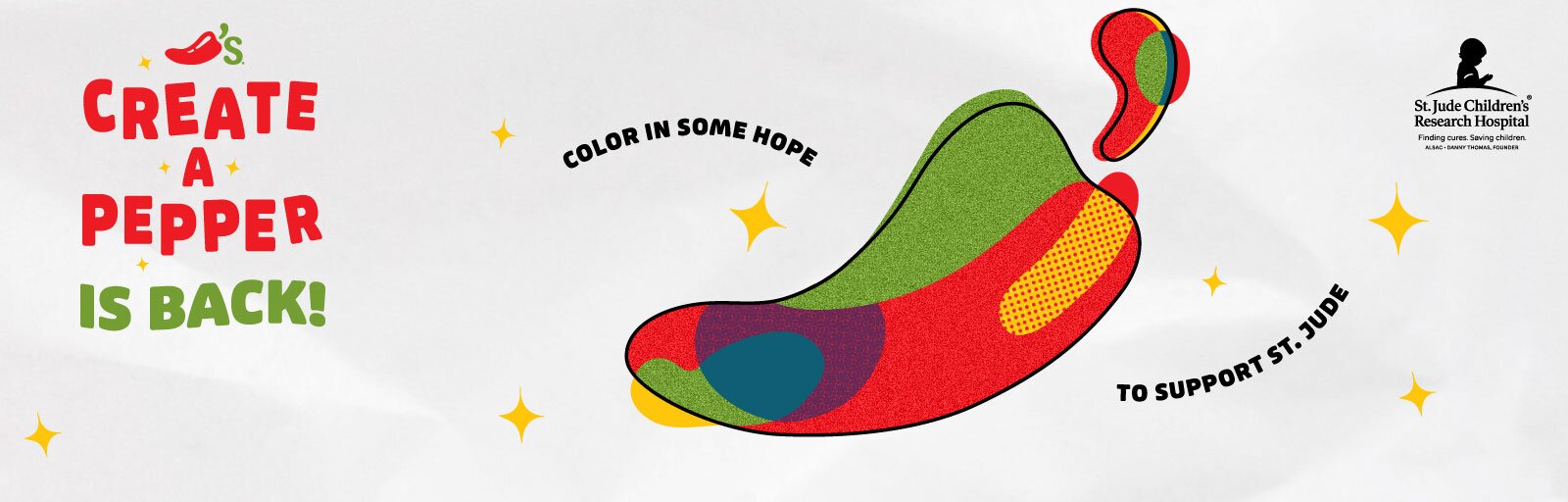 Create-A-Pepper at Chili's & help support St. Jude Children's Research ...