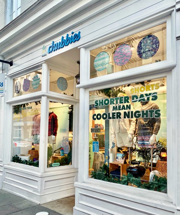 Chubbies store locations