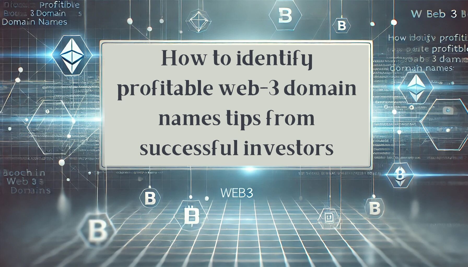 Endless Domains Blog | How to Identify Profitable Web3 Domain Names ...