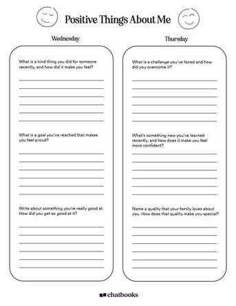 Self-Esteem Worksheets for Kids - Free Self-Love Printables for Kids ...