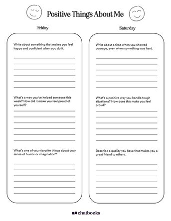 Self-Esteem Worksheets for Kids - Free Self-Love Printables for Kids ...
