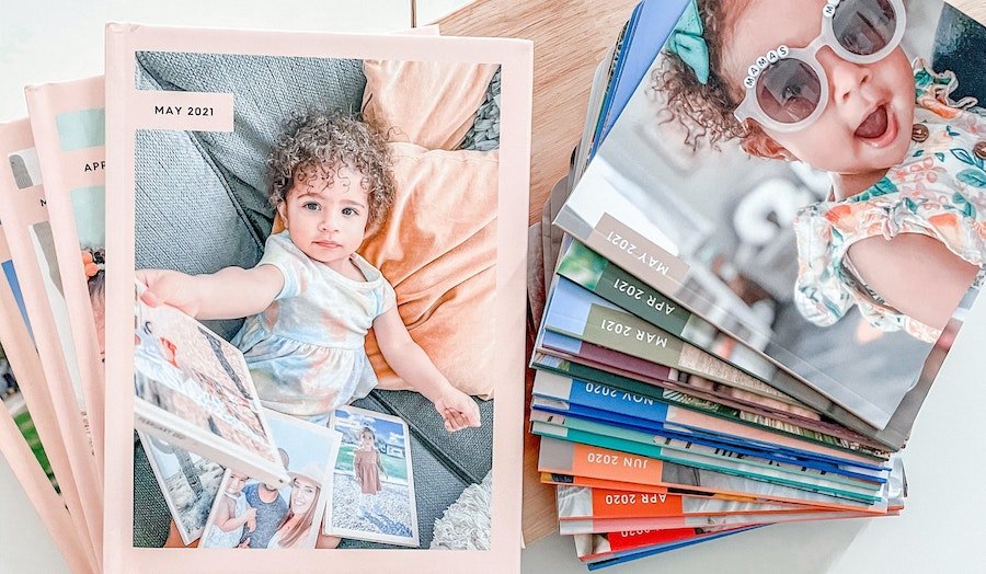 How to Turn Your Monthly Minis Into Monthbooks - Copy Photos From One ...