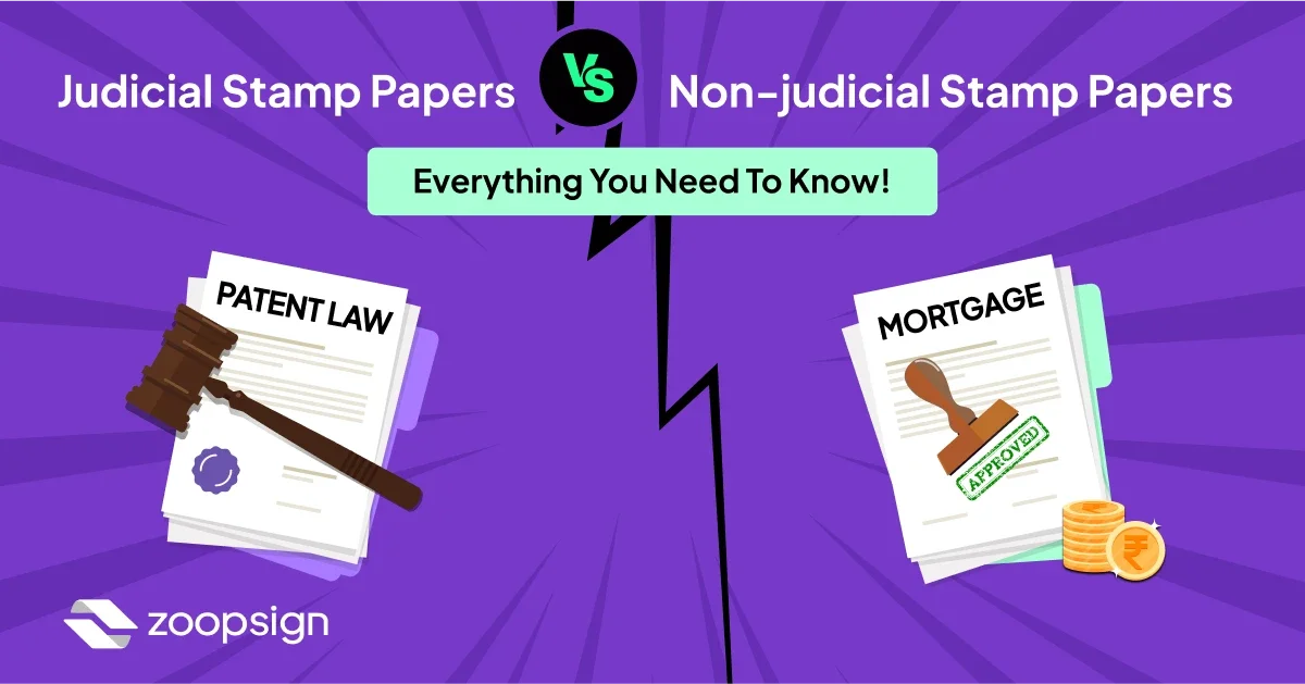 Judicial vs Non Judicial Stamp Papers Guide | Sunny