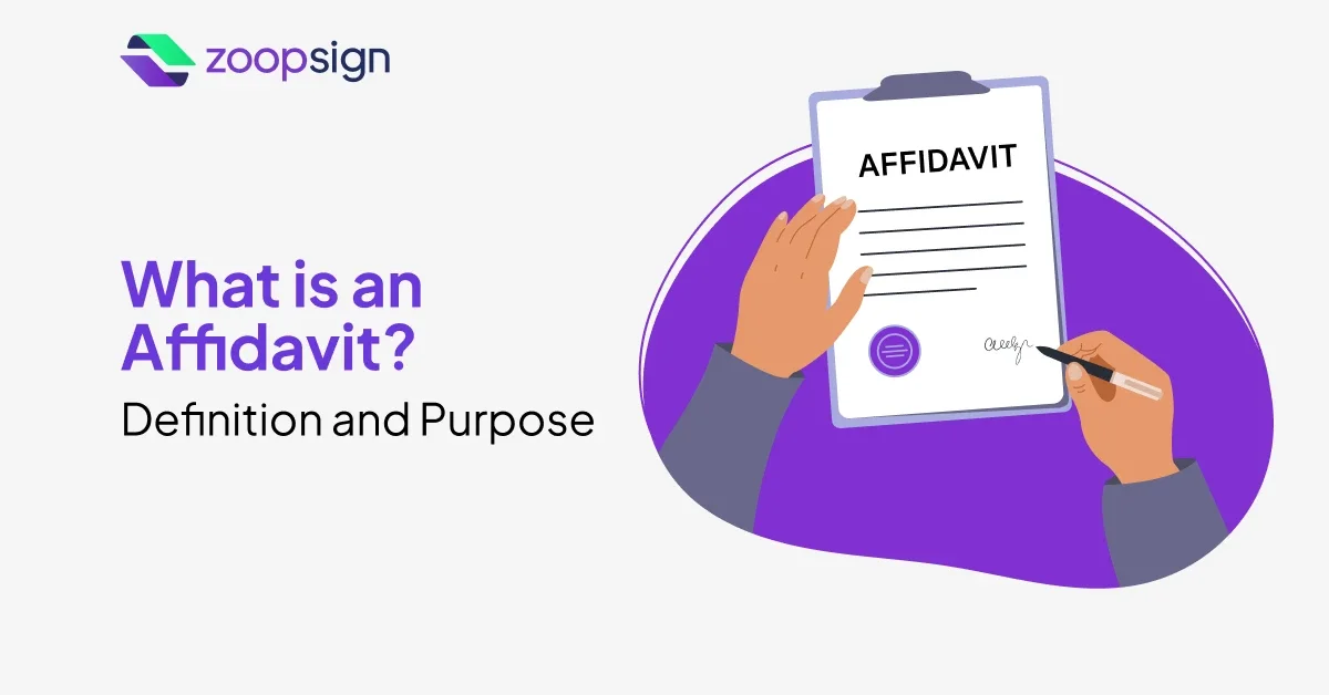 What is an Affidavit? Meaning and Purpose | Sunny