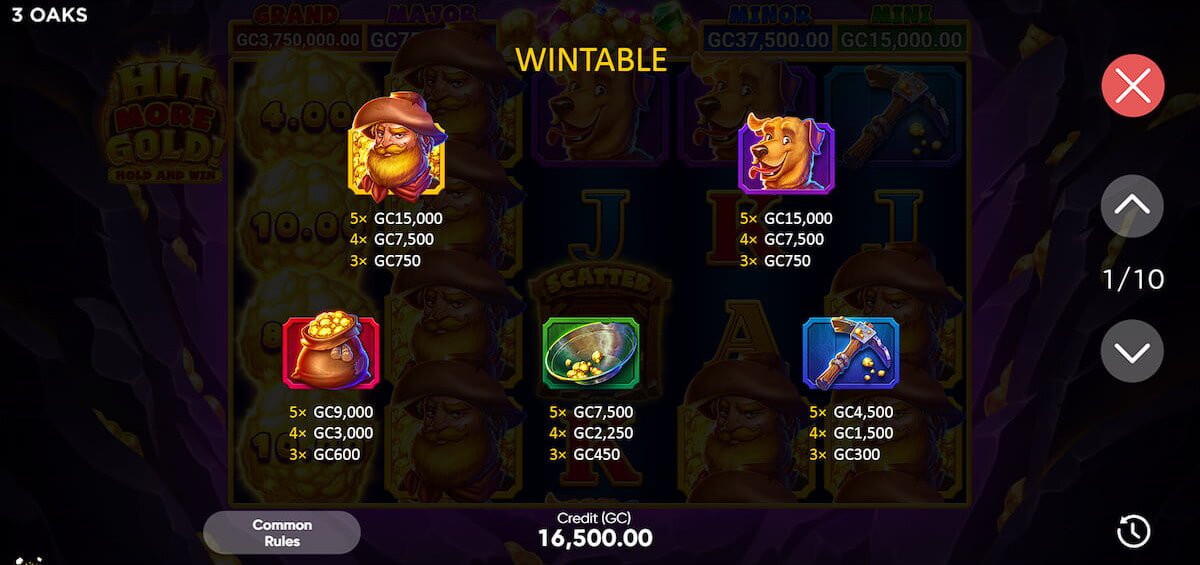 Play Hit more Gold! Slot | HelloMillions