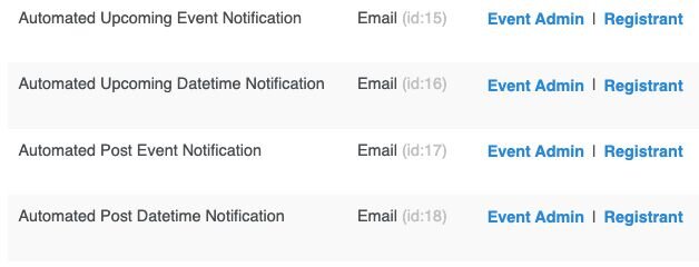 Automated Event Notifications | Event Espresso