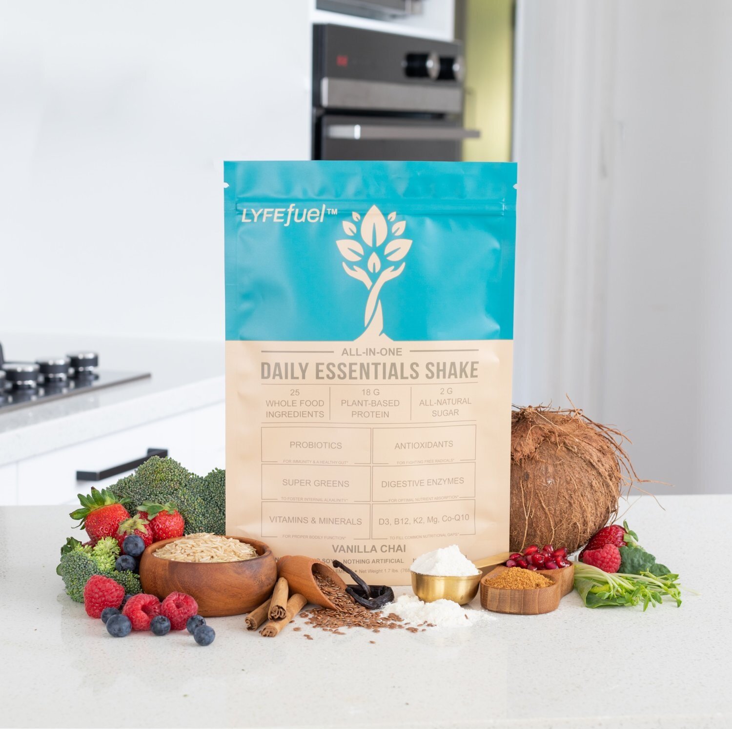 Premium Plant-Based Nutrition & Adaptogen Supplements | LyfeFuel