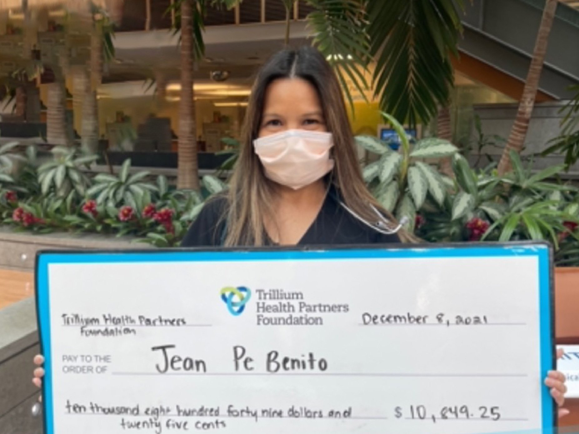 Staff 50/50 Winner Story | Trillium Health Partners Foundation