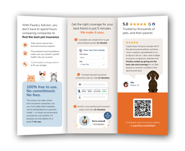 Pawlicy Advisor Launches Pet Insurance Brochures For Vets | Pawlicy Advisor