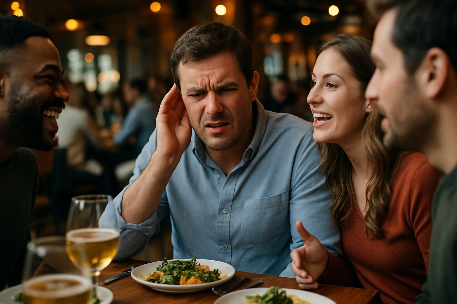 How struggling to hear in loud places can rewire your brain - Hearology