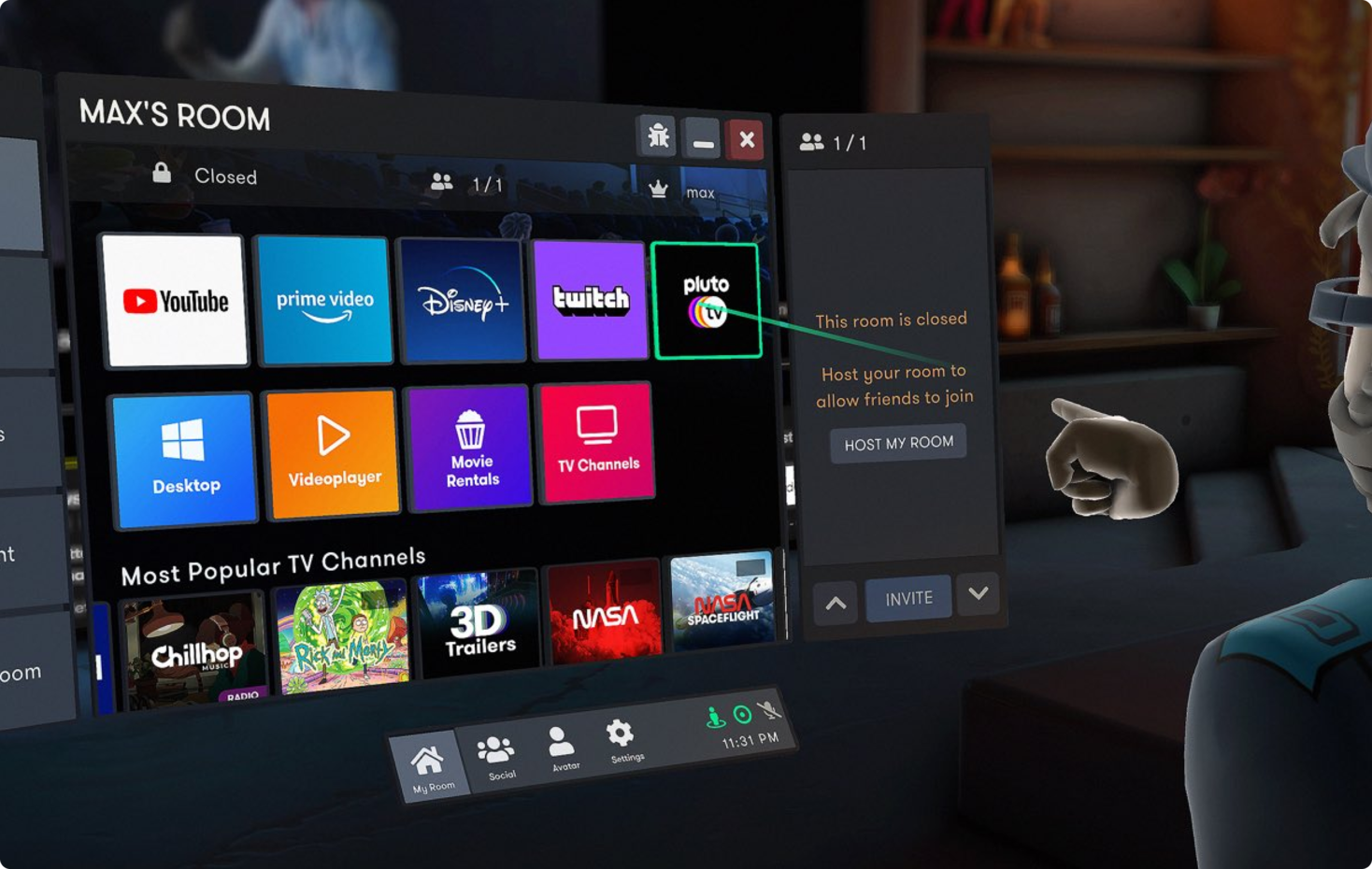 Choose from dozens of types of screens