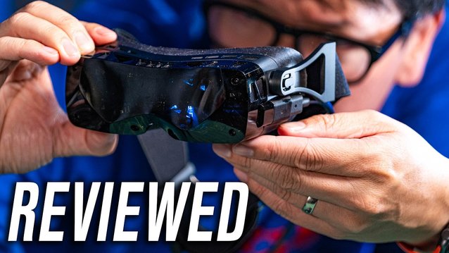 “The Bigscreen Beyond is a truly next-gen VR headset, small, lightweight, and custom-fitted to ...