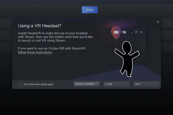 Installing SteamVR